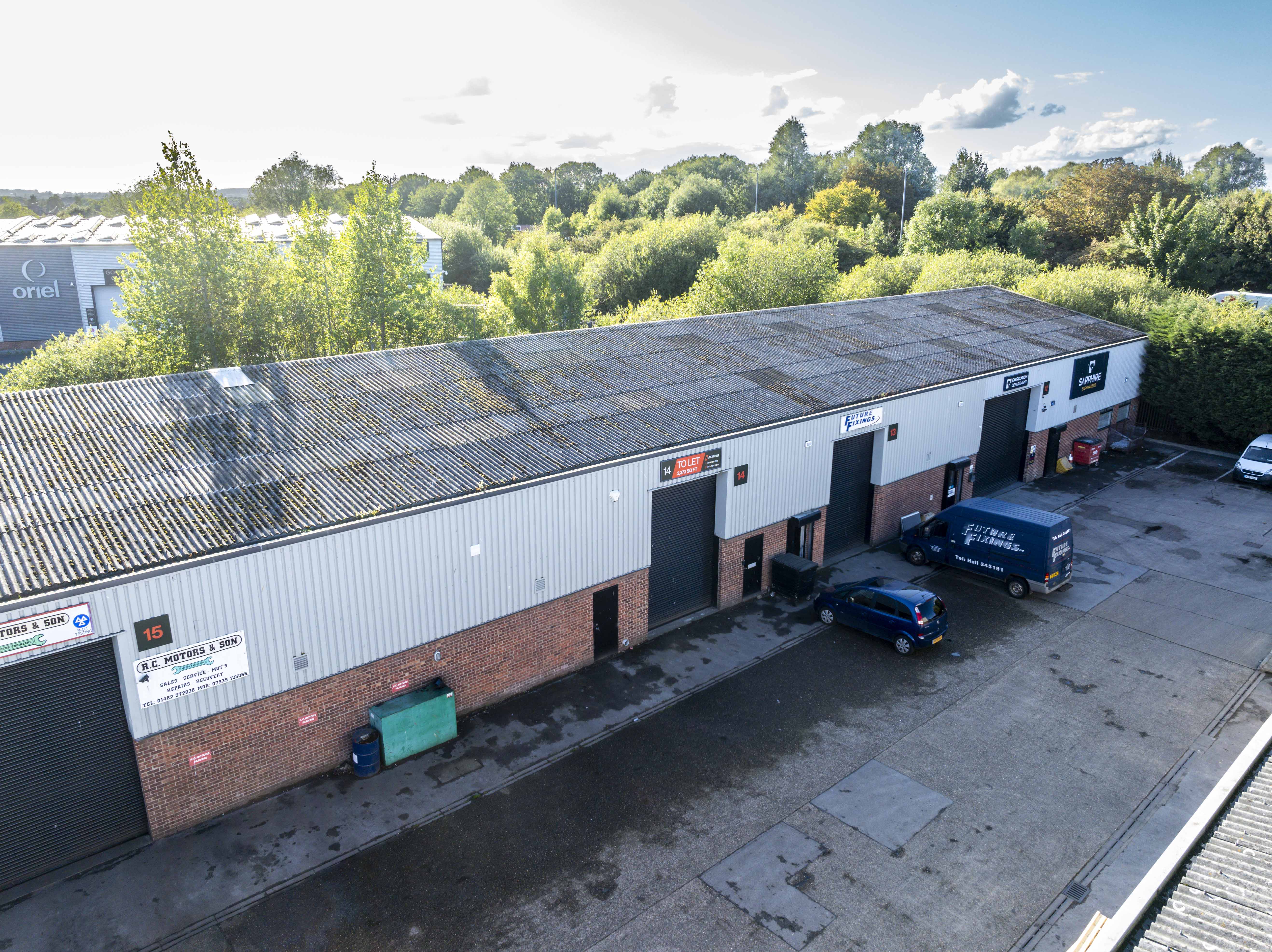 2373sq ft Industrial unit to let in Bontoft Avenue, HU5 4HF | Indurent