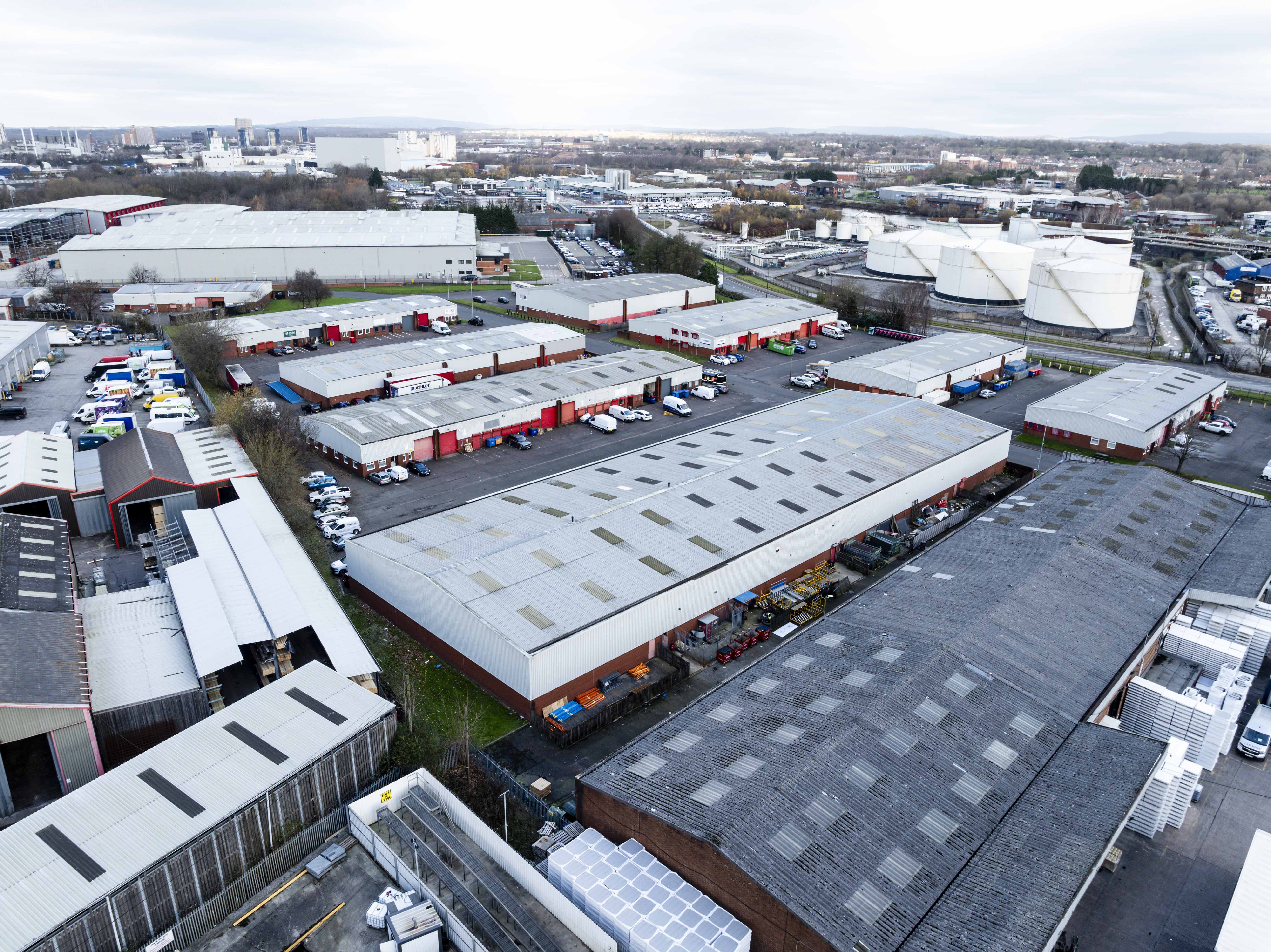 Westbrook Estate Trafford Park - Industrial units in Manchester | Indurent