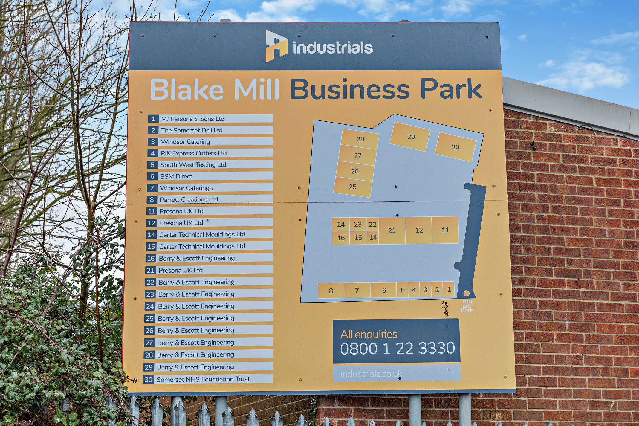 Blake Mill Business Park - Industrial units in Bridgwater | Indurent